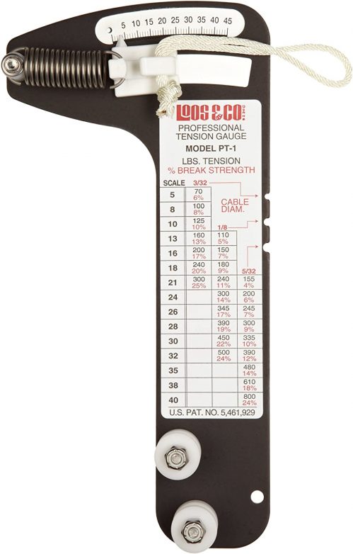 Cable Tension Gauge For Correctly Tightening The Stainless Steel Rail ...